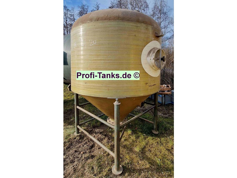 4.000 L P350 Polyester-Silo auf Stahlgestell » Profi-Tanks - Wir kaufen ...