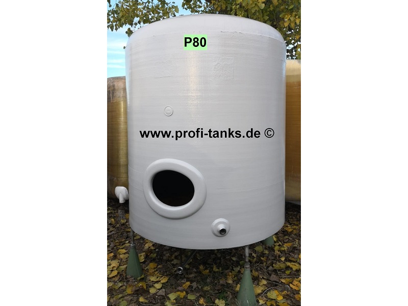 3.000 L P80 Polyestertank stehend » Profi-Tanks - Wir kaufen Tanks ...