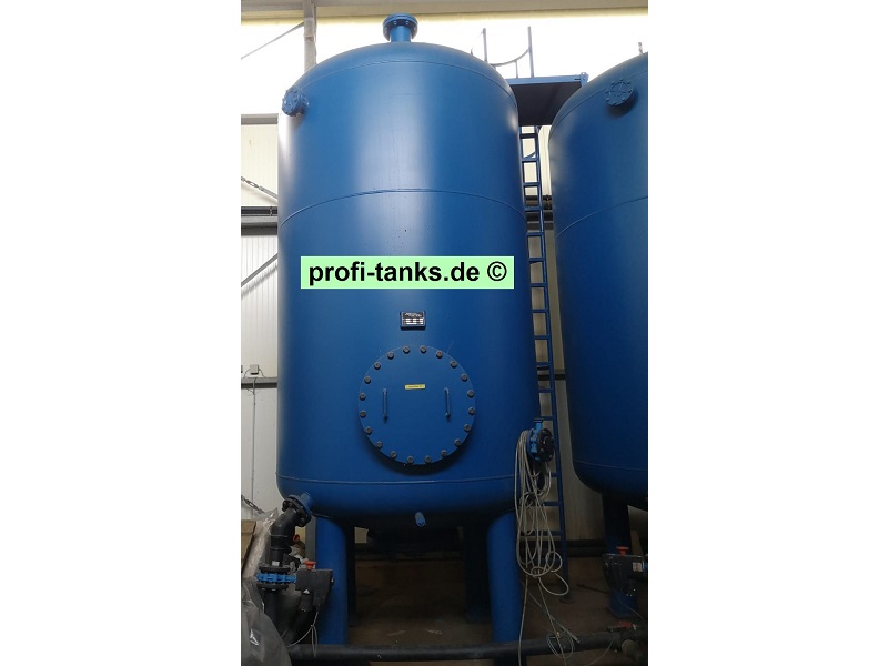 13.500 L Kiesfilter S36 Stahltank » Profi-Tanks - Wir kaufen Tanks ...